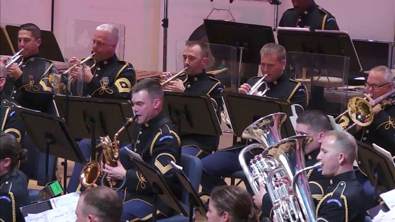 LIVE - The U.S. Army Concert Band | Brucker Hall Summer Concert Series ...