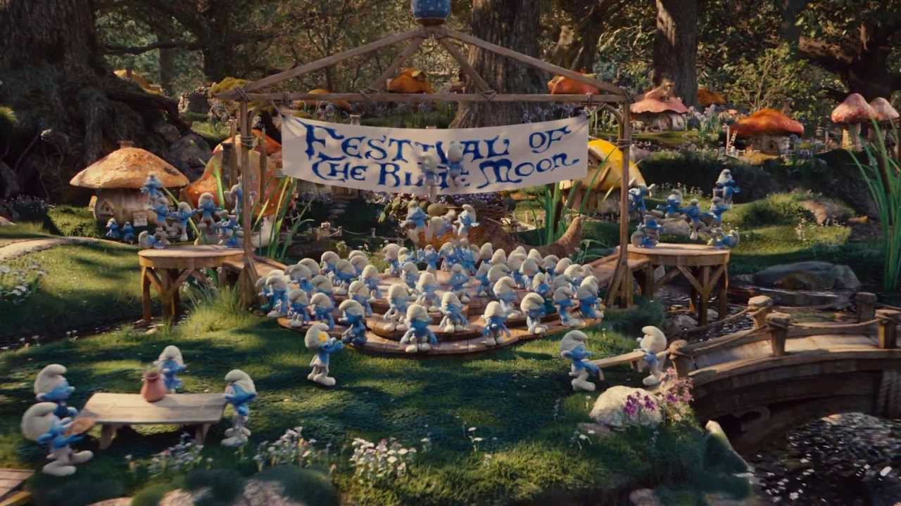 Смурфики (The Smurfs) Blu Ray Menu - YouTube