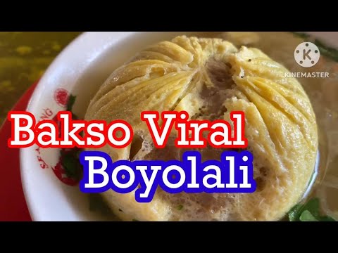 Bakso viral di Boyolali bakso sera - YouTube