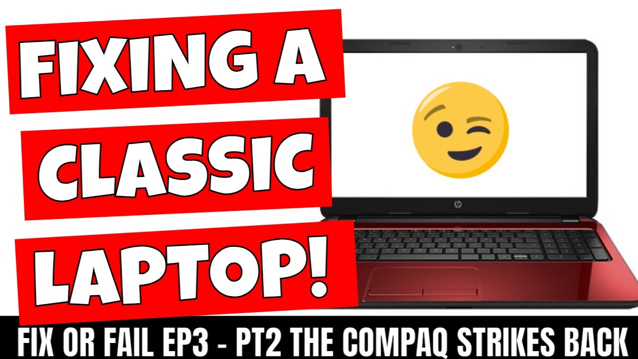 FIX Or FAIL EP3 HP Compaq R111na Windows 8 Laptop Brought Back To Life ...
