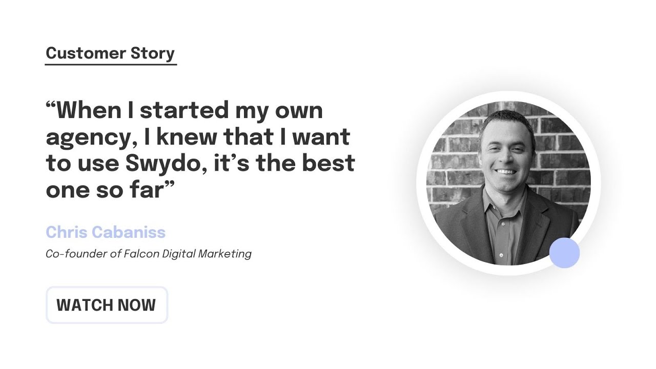 Cut Client Reporting Time by 50% with Swydo - YouTube
