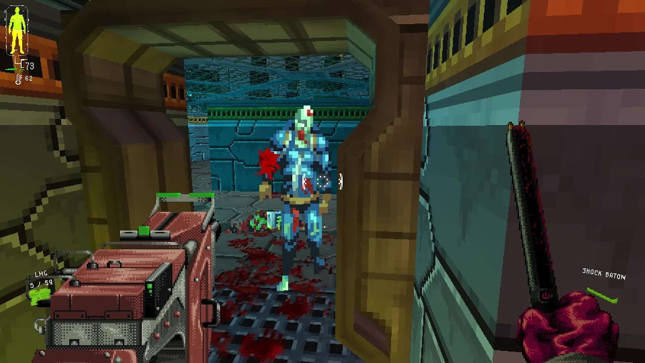 Hyperviolent - System Shock Meets Doom With Dual-Wielding - YouTube