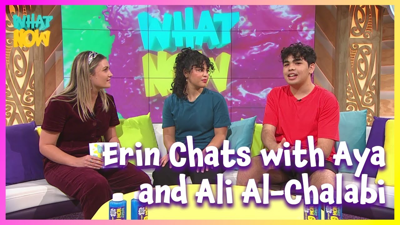 Erin Chats with Aya and Ali Al-Chalabi | Live on What Now - YouTube