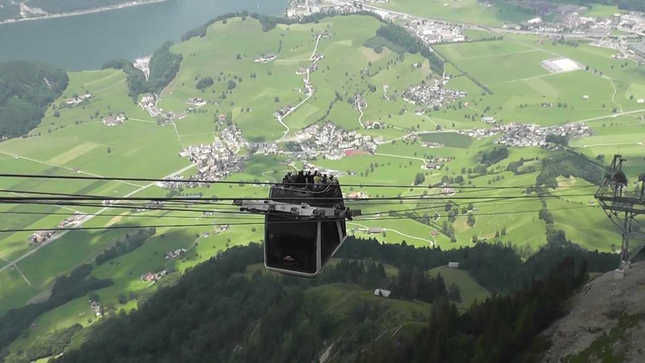 Stanserhorn - CabriO Bahn (3) - YouTube