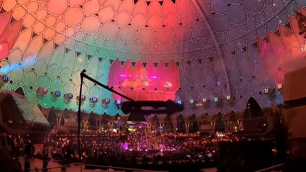 Coldplay - Coloratura | Live Performance at Expo 2020 Dubai - YouTube
