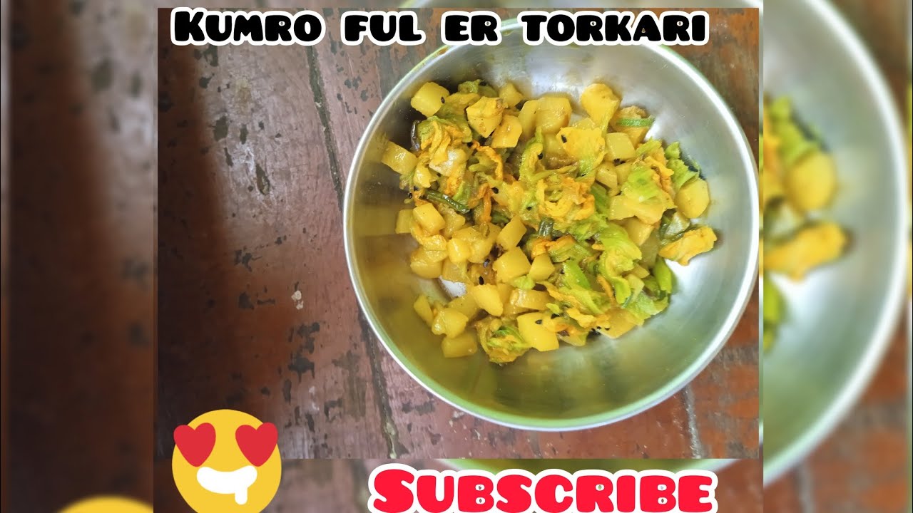 #kumro ful er torkari.made by sarmistha kitchen. @sarmisthasamadder8161 ...