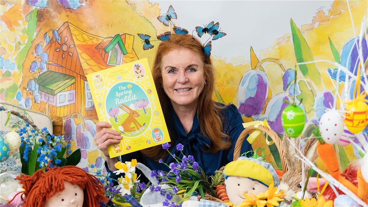 Sarah Ferguson reading The Spring Rabbit by Angela McAllister - YouTube
