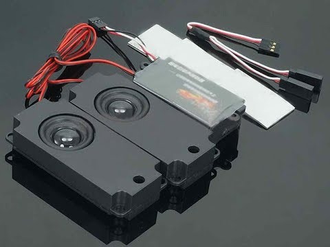 RC Car Engine Sound Module 10 Kinds of Sounds,Accelerator Linkage - YouTube