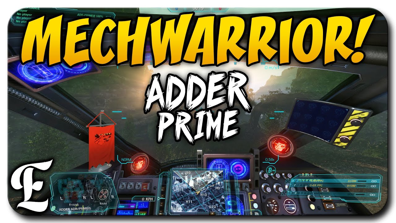 MechWarrior Online ADDER PRIME - FLAME ON! (MWO Gameplay) - YouTube