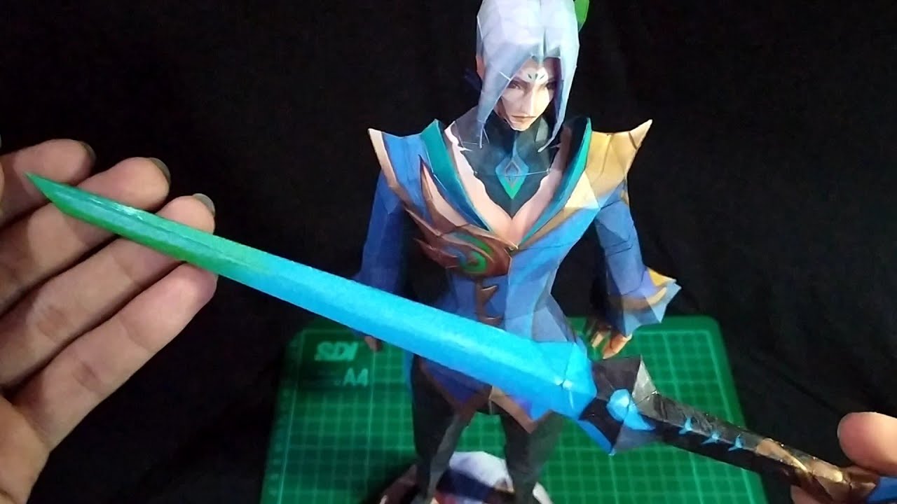 Action Figure Ling Papercraft [Mobile Legends] Action Figure dari ...