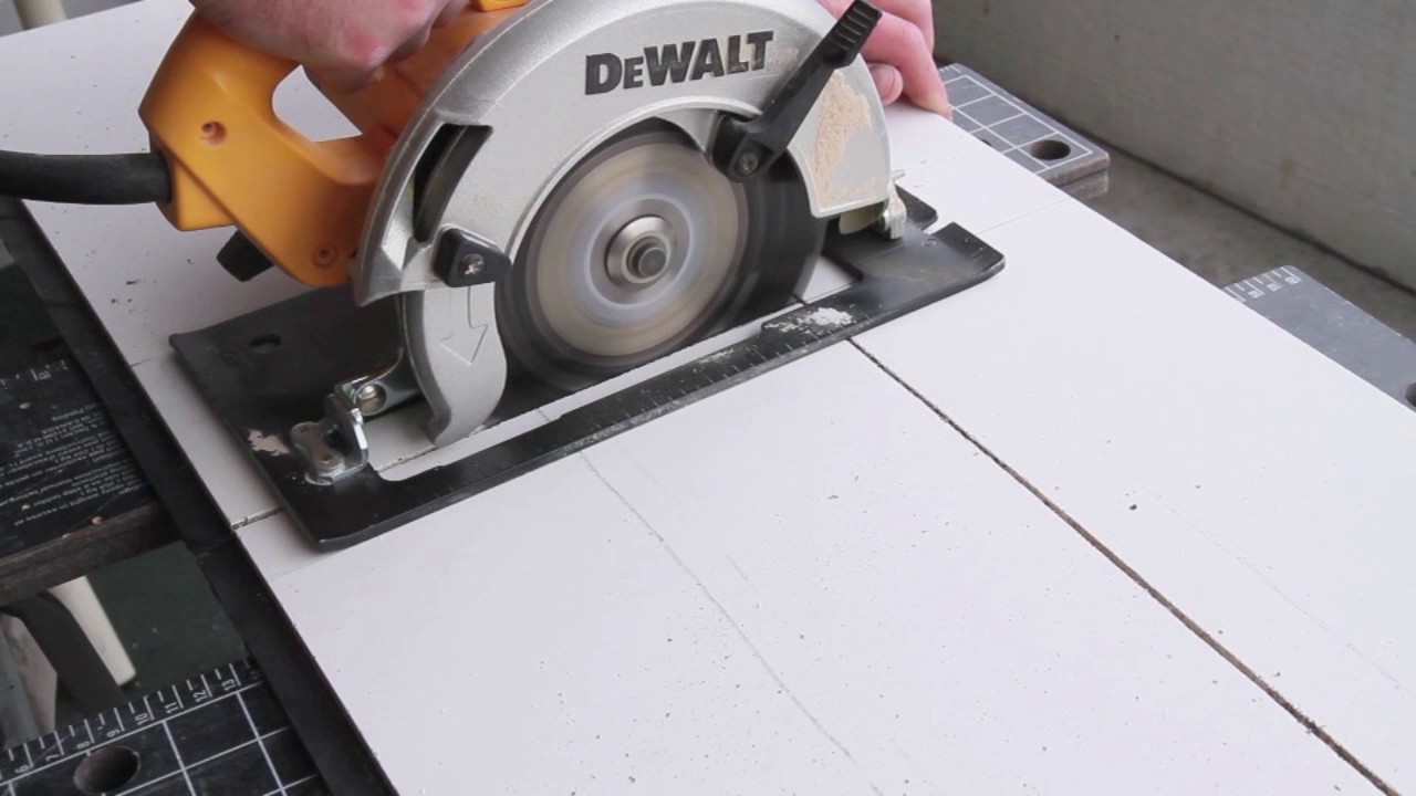 Working With Tyroc Subfloor - How To Create A Ship-Lap Joint - YouTube