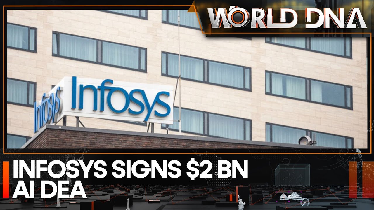 Infosys lands five year Artificial Intelligence deal | World DNA - YouTube