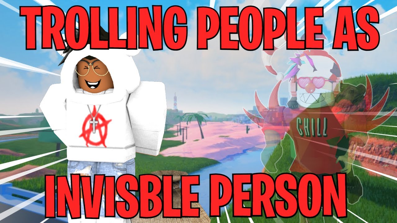 JAILBREAK INVISIBLE GLITCH TROLLING WITH DREWBIE (Roblox Jailbreak ...