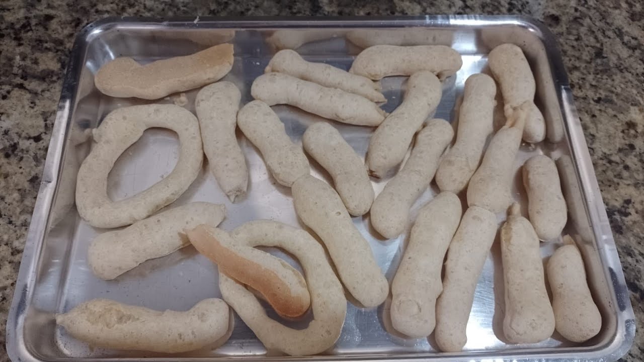 Como fazer PETA / Biscoito de polvilho - YouTube
