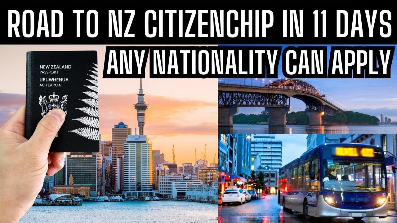 The road to New Zealand Citizenship within 11 days - YouTube