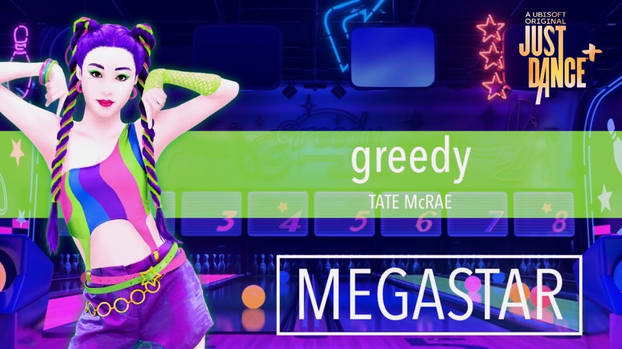 Just Dance 2024 Edition (+) | greedy by Tate McRae [MEGASTAR] - YouTube