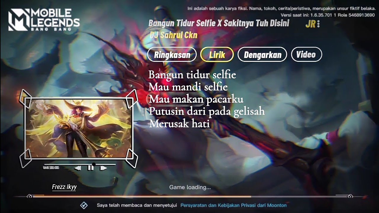 Loading Screen Mobile Legend Versi Jedag Jedug Hero Lesley | Media Fire ...