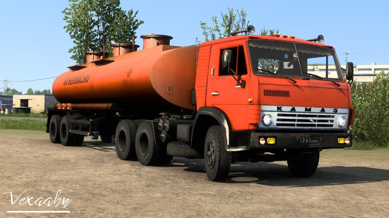 ETS2 1.47 | KAMAZ 5410 MODIFIED OQ37 | Luga 🇷🇺 - Vyborg 🇷🇺 | ETS2 Mods - YouTube