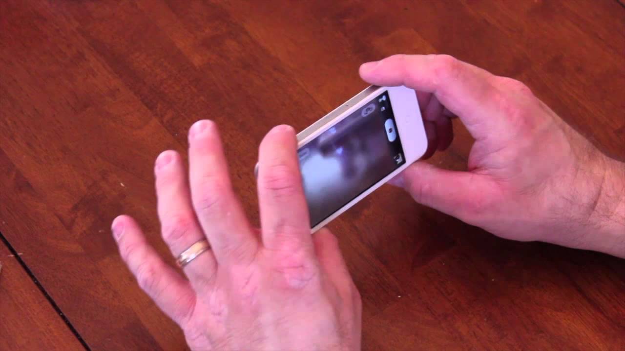 DIY iPhone-iPod Tripod Mount - YouTube