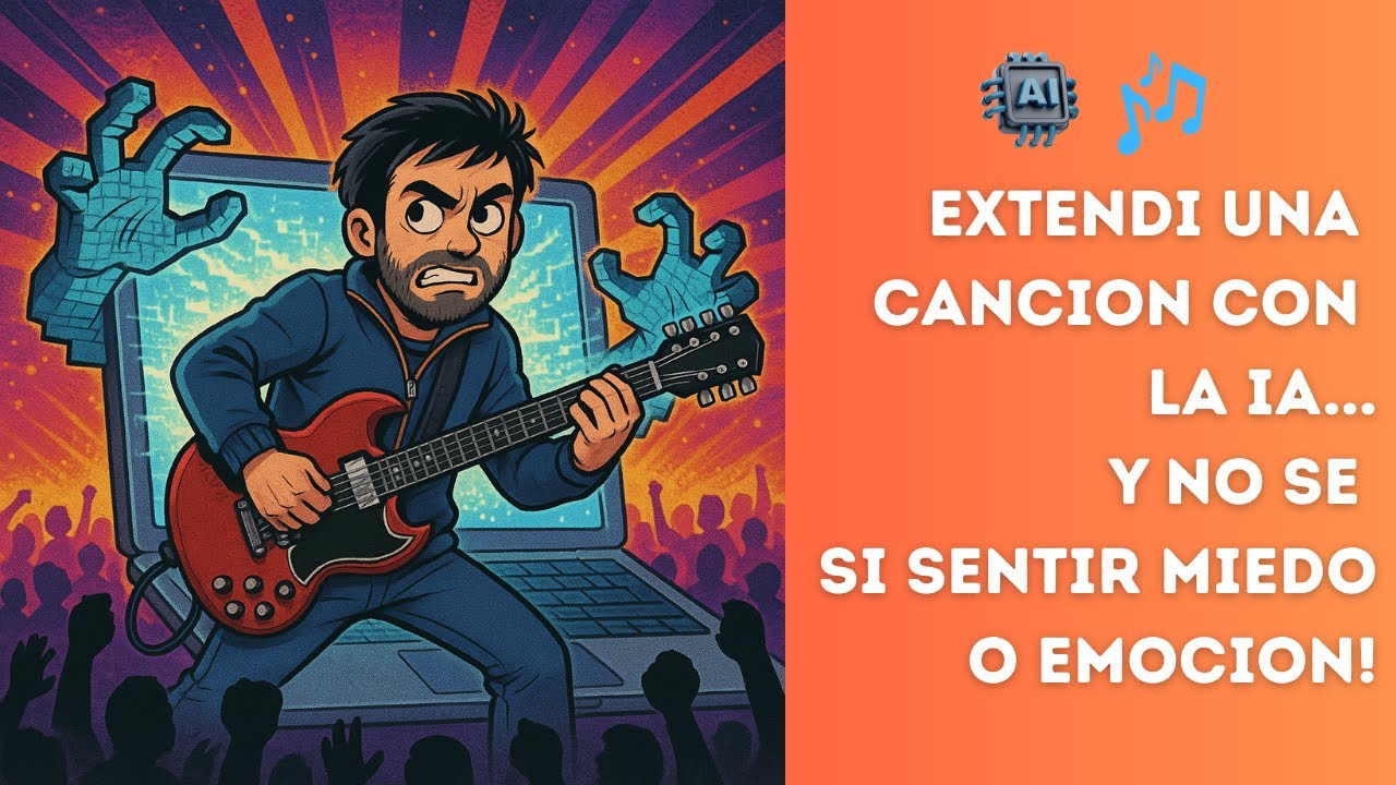 Extendí una canción con IA… y no sé si sentir miedo o emoción !? #ia # ...