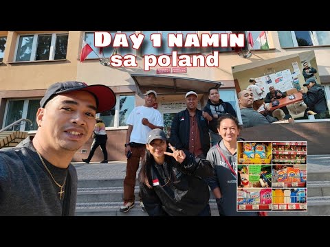Day 1 In Poland!! Gumala At Nag Grocery 😊😊... Pinoy Poland | Pinoy ...