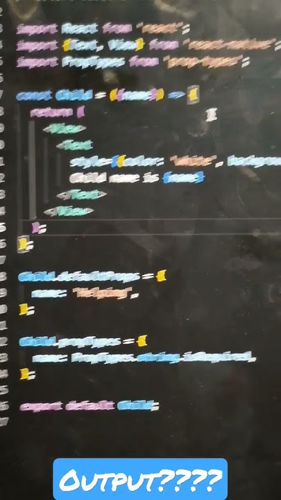 React Native Hindi Shorts7 Reactnativetutorial Javascript Reactnative Interview