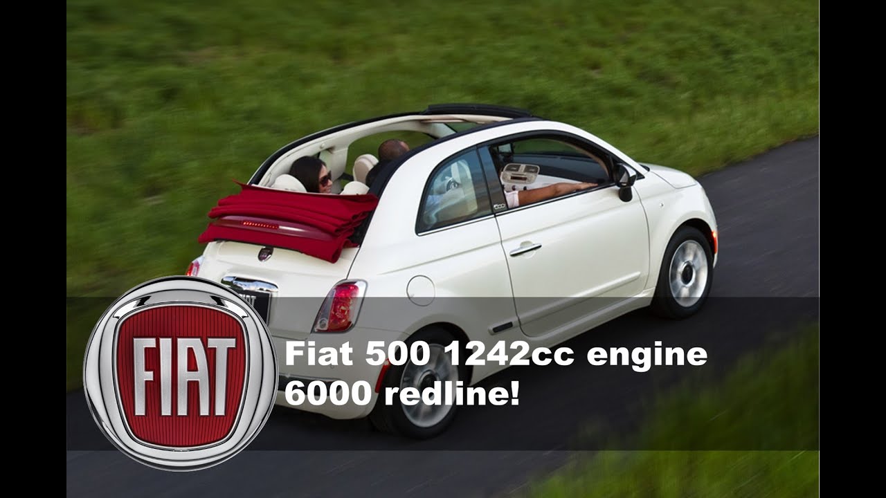 Fiat 500 1242cc engine 6000 redline! - YouTube
