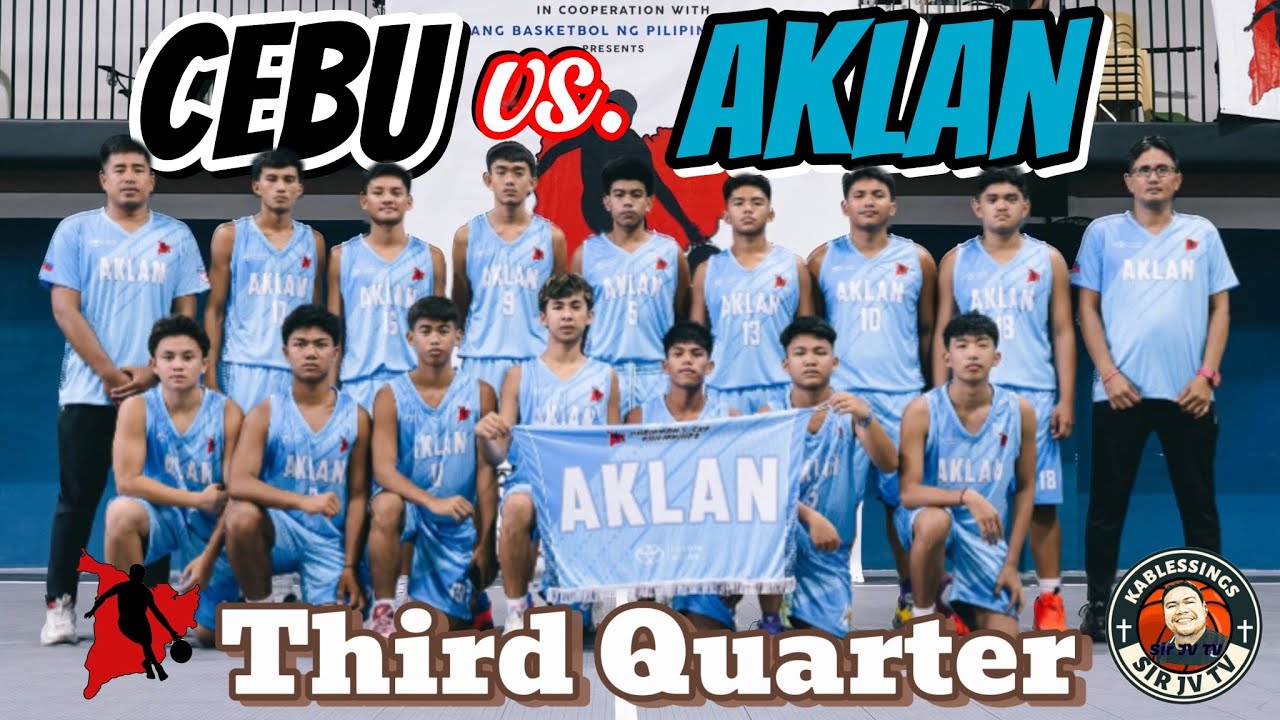 Aklan vs. Cebu | Play-In - 3rd Quarter | Chairman's Cup Philippines ...