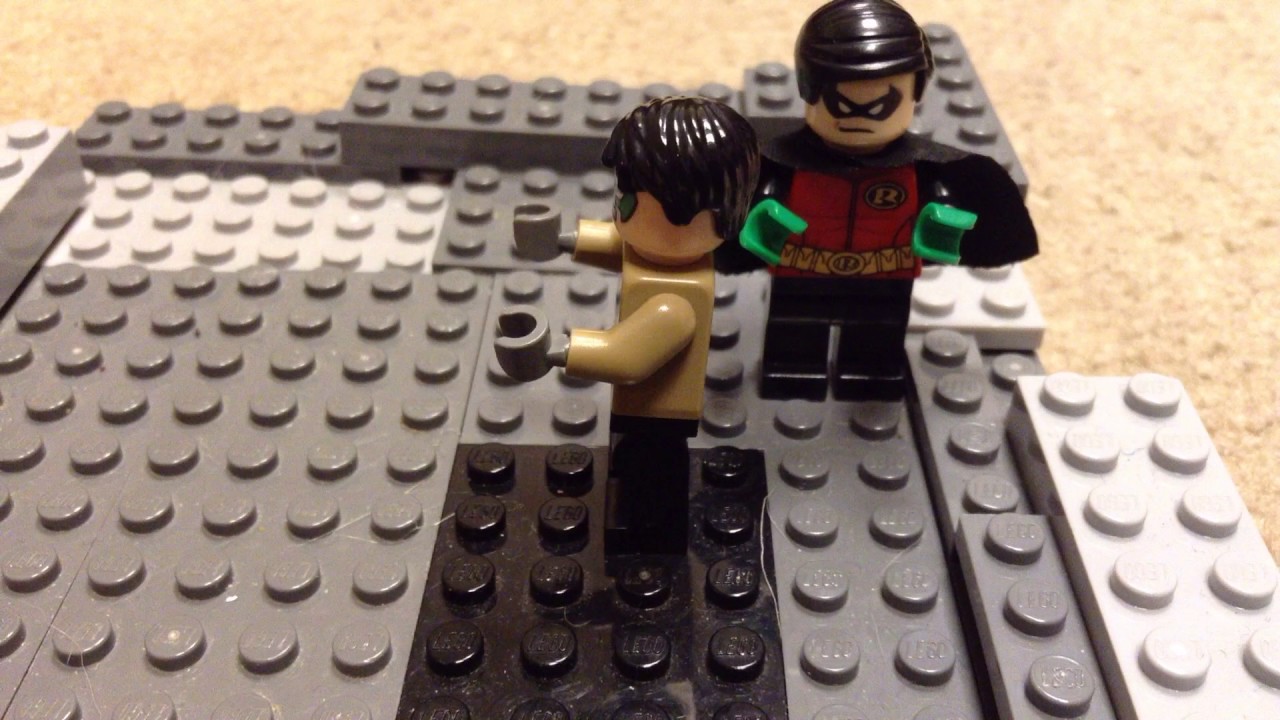 Lego Red Hood VS Robin - YouTube