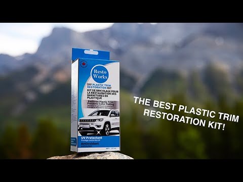 Resto Works - The Best DIY Auto Plastic Trim Restoration Kit - YouTube