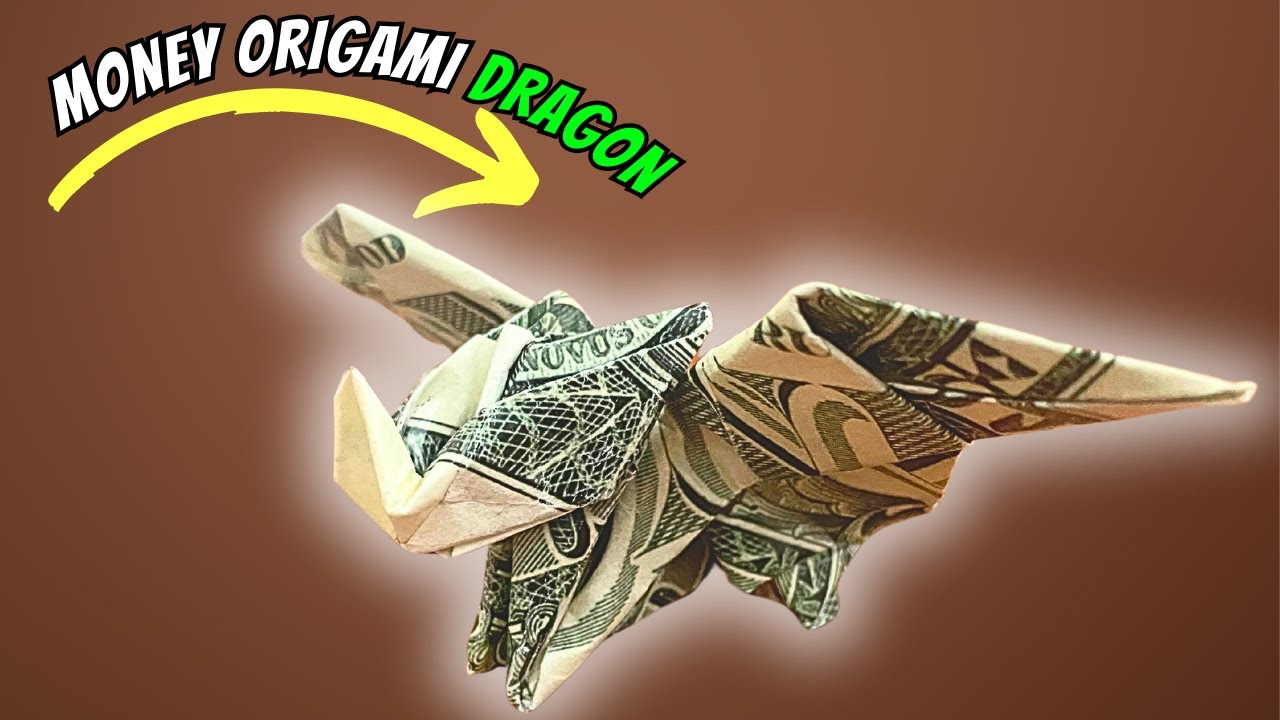 🐉 Money Origami Dragon – Legendary Cash Gift Idea! 💵🎁 - YouTube
