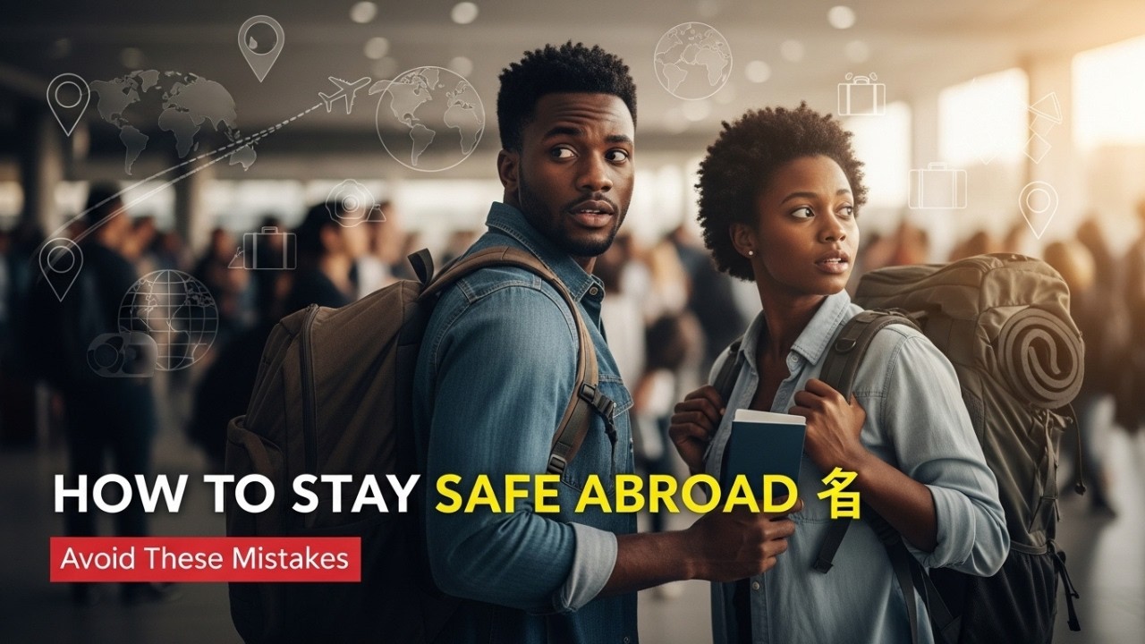 How to stay safe while travelling abroad - YouTube