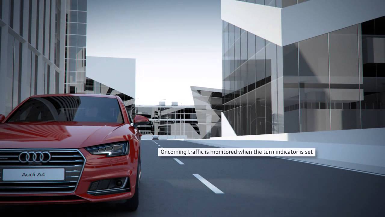 Audi A4 NEW 2015 | TURN ASSIST ANIMATION - YouTube