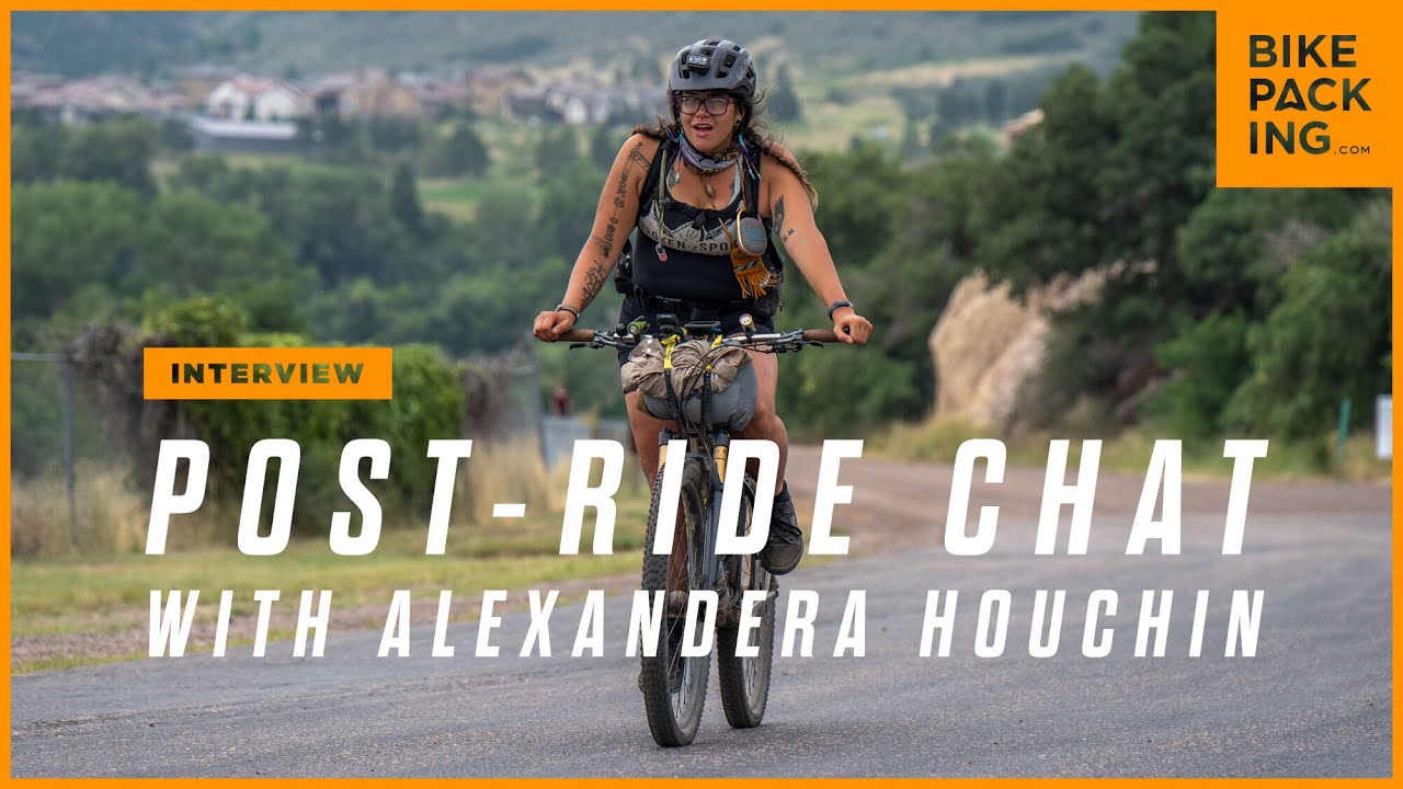 Post-Ride Chat With Alexandera Houchin - Colorado Trail Race - YouTube