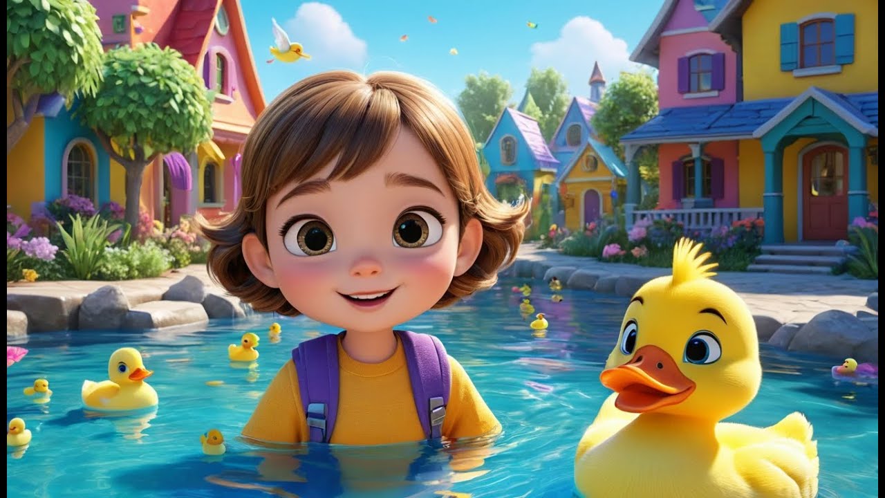 Quacky Ducks and Swishy Fish | Popular Nursery Rhyme | Educational Kids ...