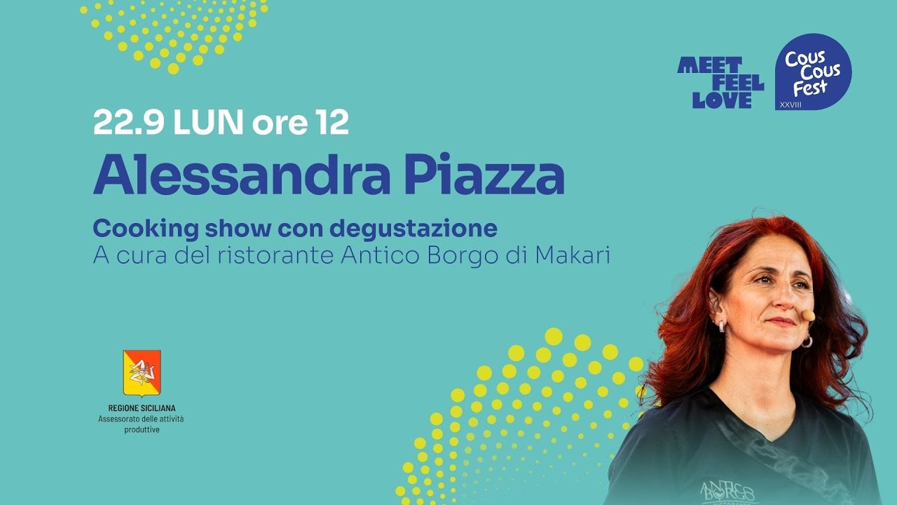 Cooking Show - Alessandra Piazza - YouTube