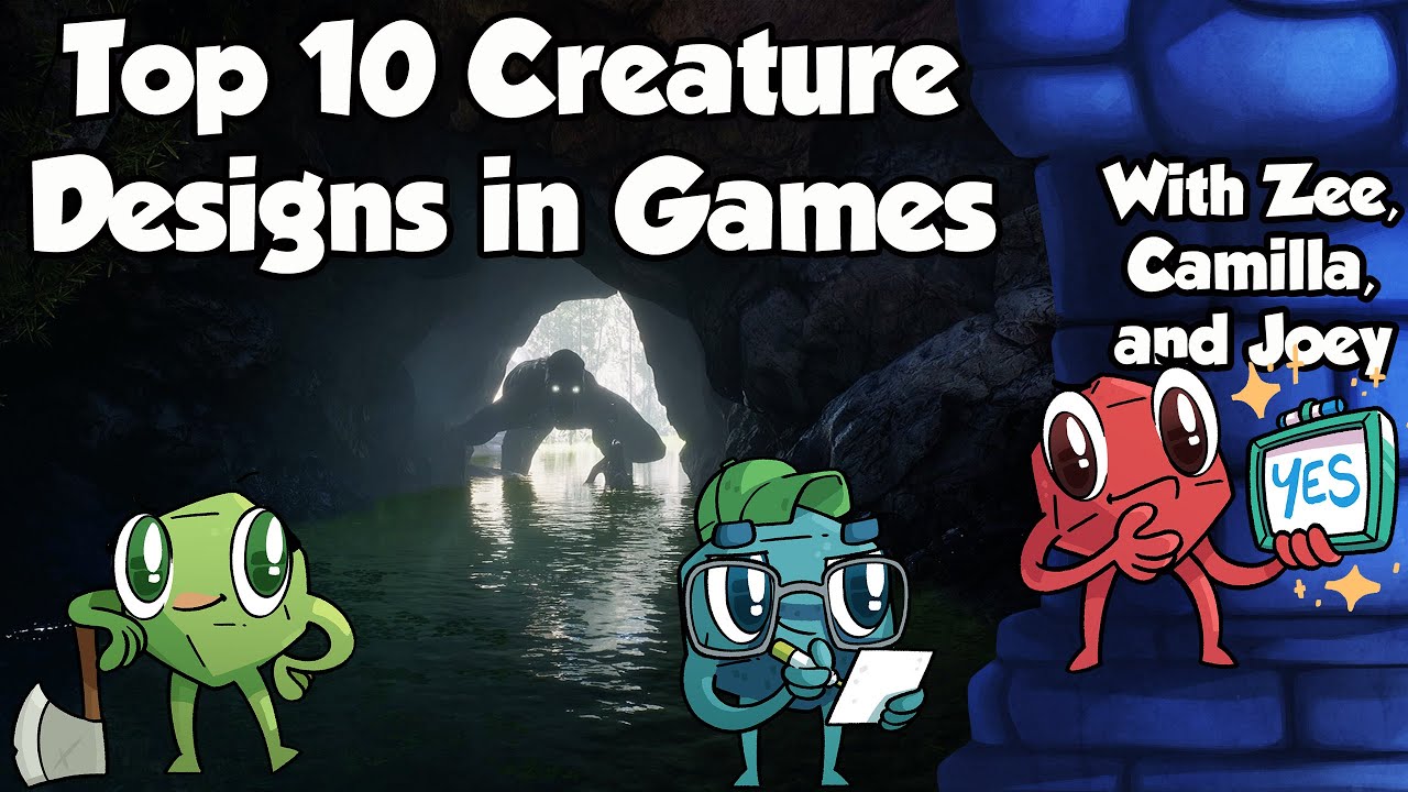 Top 10 Creature Designs in Games - YouTube