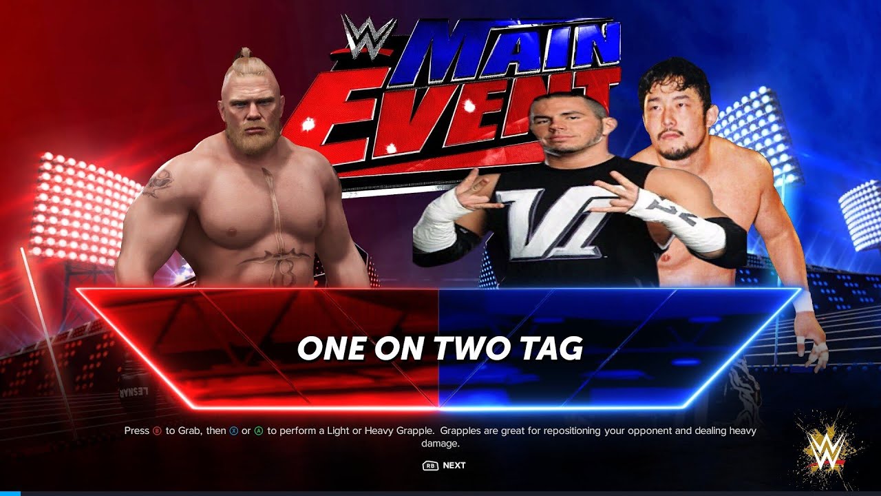 [WWE 2K24] [CPU vs CPU] - [Handicap - 1 on 2 Tag - Elimination] - YouTube