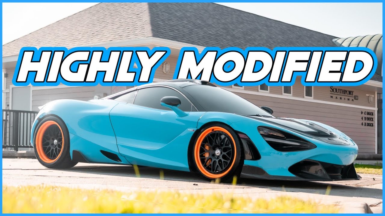THIS 1000HP+ HIGHLY MODIFIED MCLAREN 720S SCREAMS (ft. FLAMES) - YouTube