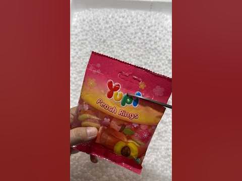 Mencari dan menemukan jajanan permen yupi peach ring dalam kardus#jajanan #viral #jajananviral ...