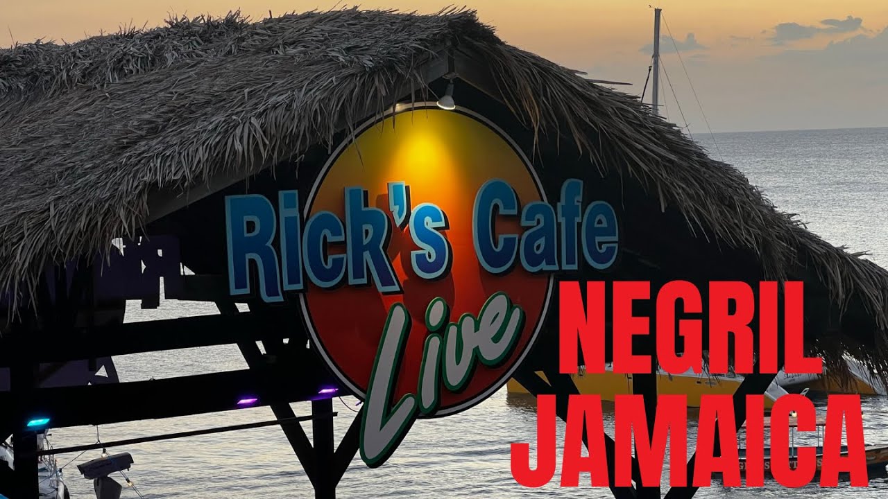 Rick's Cafe Negril Jamaica Beach Bar | Cliff Jump, Sunset View. Lets Go ...