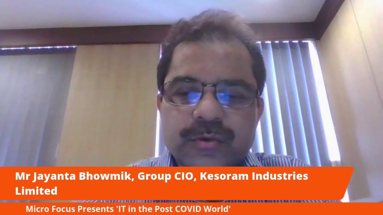 WOW - Mr Jayanta Bhowmik, GCIO, Kesoram Industries Limited - YouTube