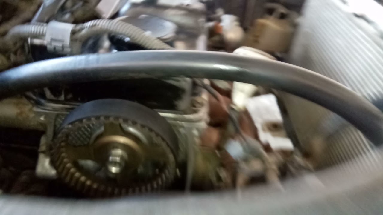 Timing Marks | Mitsubishi Lancer 2014 - timing belt type[Sedan] - YouTube