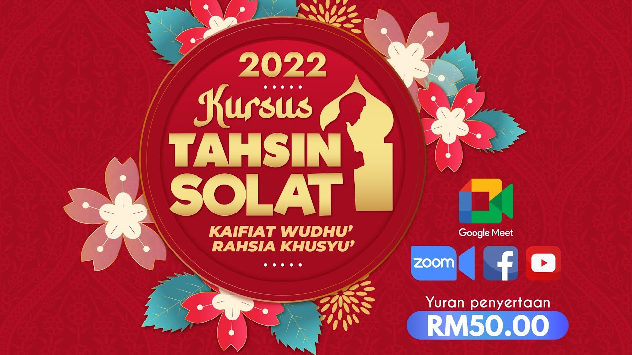 Promo - KURSUS TAHSIN SOLAT 2022 (SD HD 4K) - YouTube
