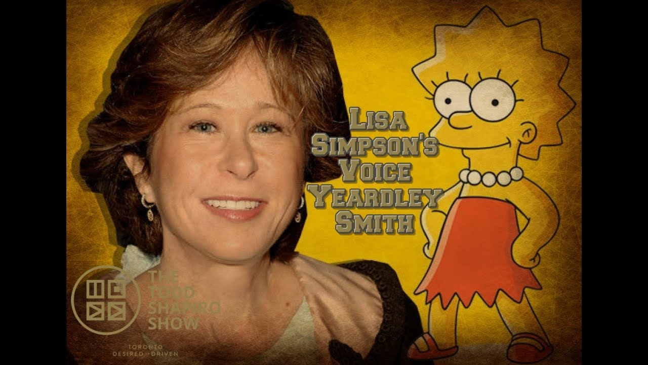 Lisa Simpson's Voice Yeardley Smith On Her Evolution - YouTube
