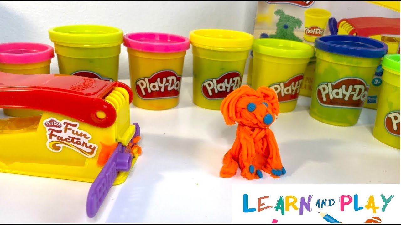 Play-Doh Making Dog Fun Factory Easy - YouTube