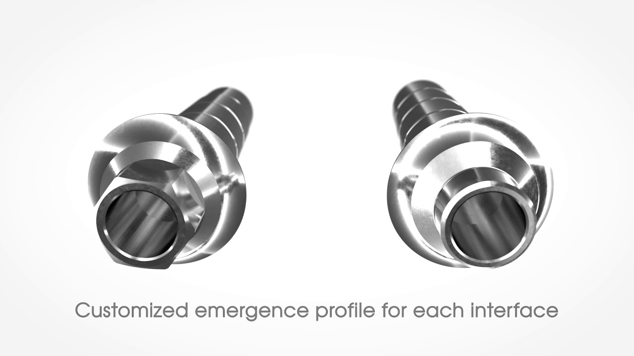 Open Implants Titanium Base. Simply customizable. - YouTube