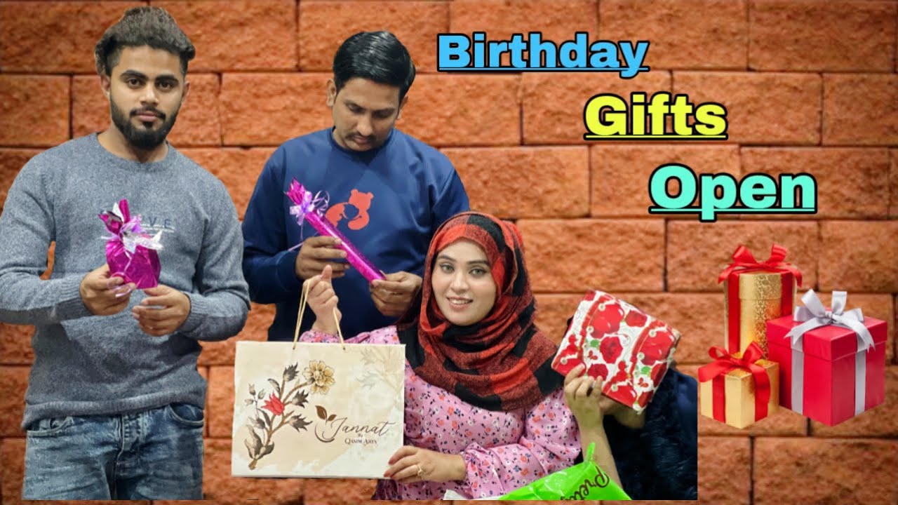 Birthday Gifts open | Zeeshan ka Gift Ghum Hogya | Sb Say Pyara Gift ...