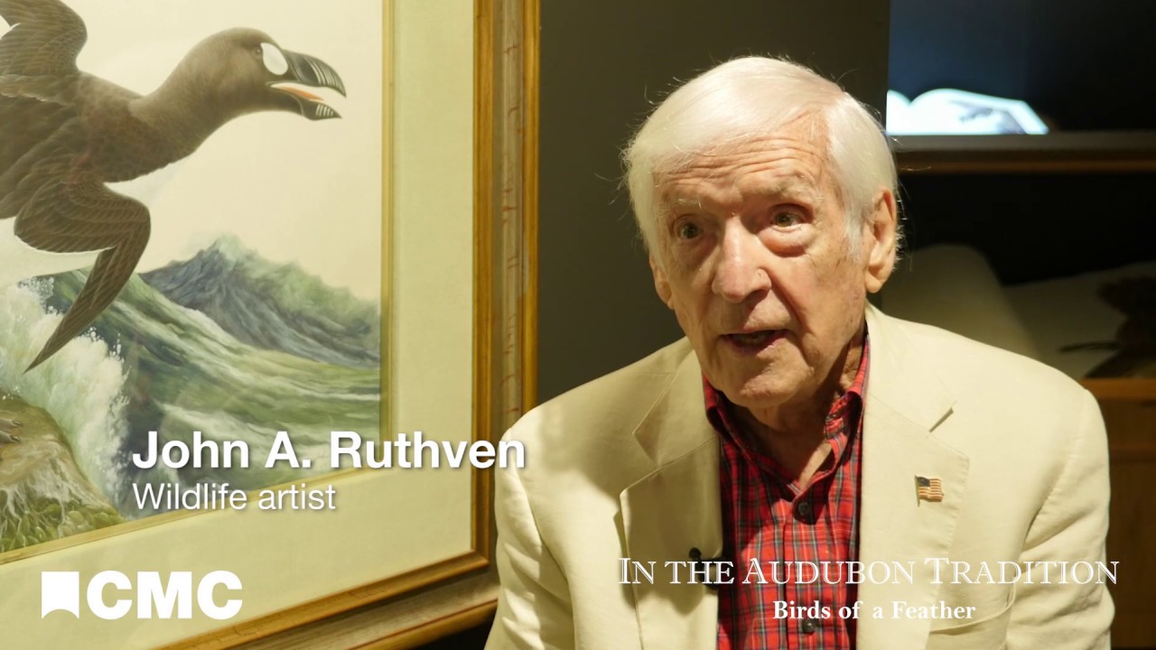In the Audubon Tradition: John Ruthven On Wildlife Art Exhibition - YouTube