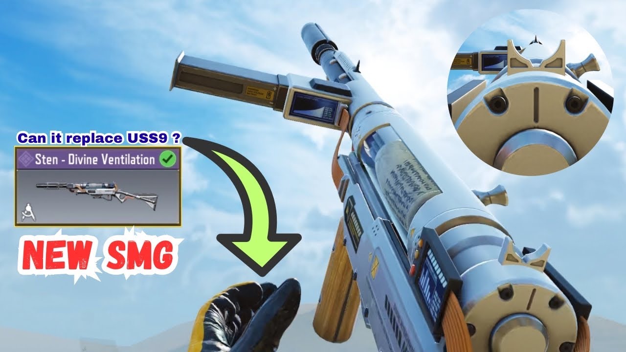 Can **New** SMG Sten replace USS9 ?? ️Best Sten Gunsmith ️CODM MP ...